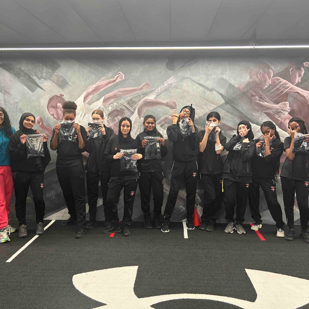 Norbury High School for Girls - Students' Fitness Tested at UA NEXT Academy
